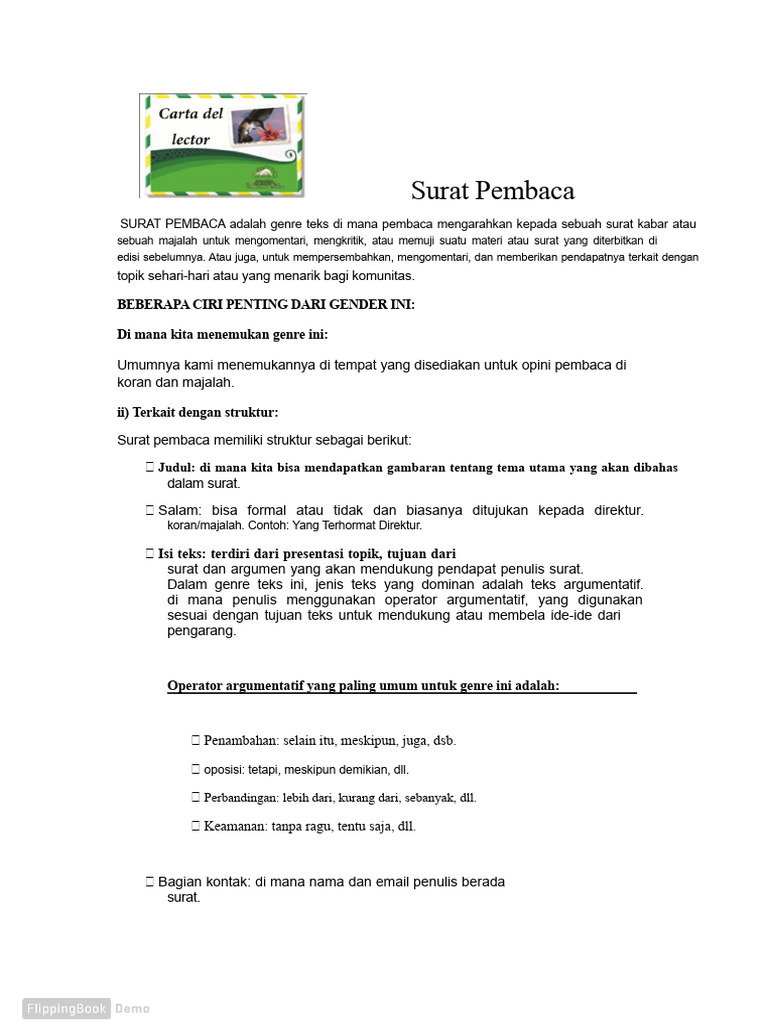 Surat Pembaca | PDF