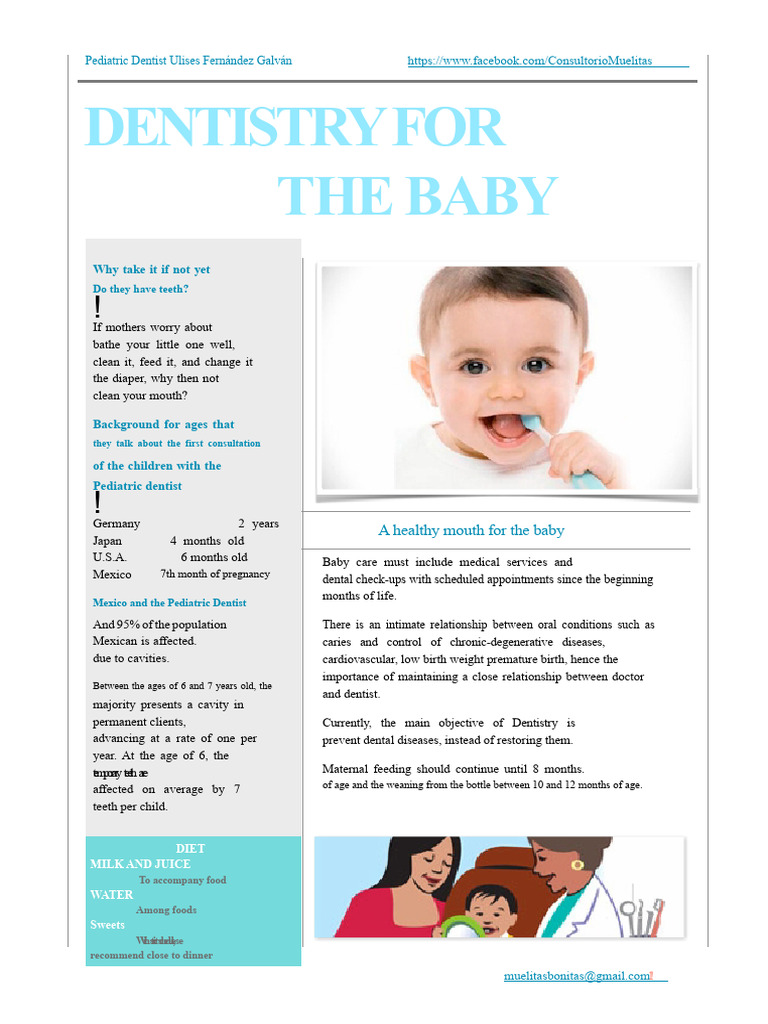 Dentistry For The Baby | PDF | Dentistry | Oral Hygiene