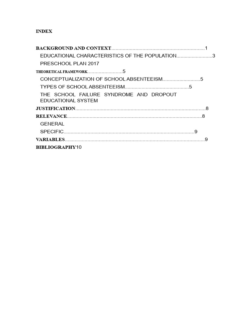 School Absenteeism | PDF | Economics | Teachers