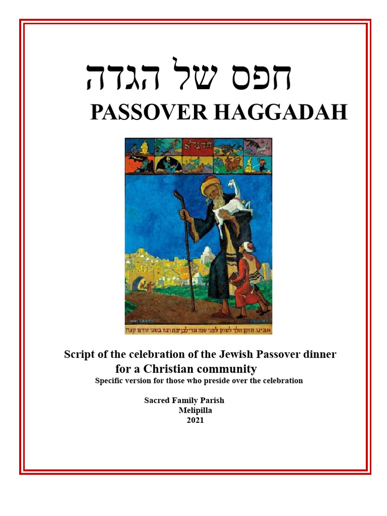 Christian Passover Haggadah Script | PDF | Passover | Passover Seder