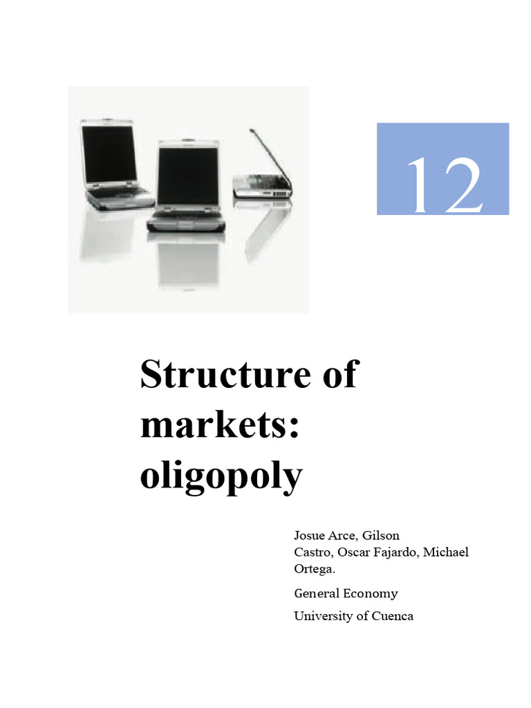 Chapter 12 General Economy | PDF | Oligopoly | Game Theory