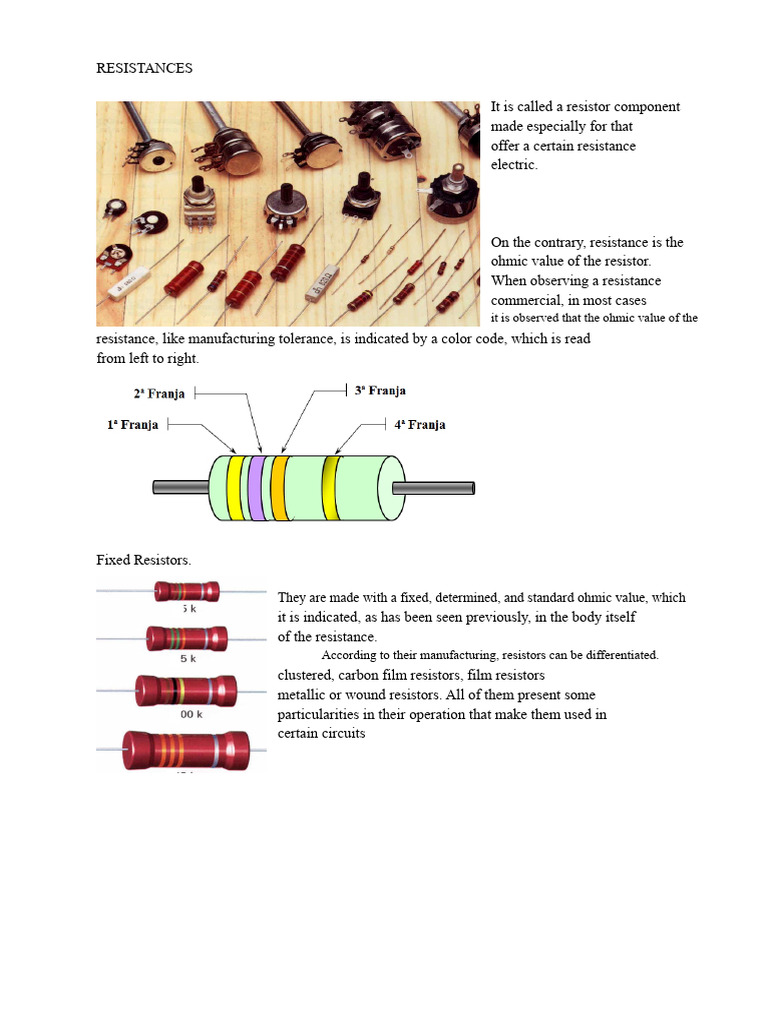 Understanding Resistors and Diodes | PDF | Integrated Circuit | Diode