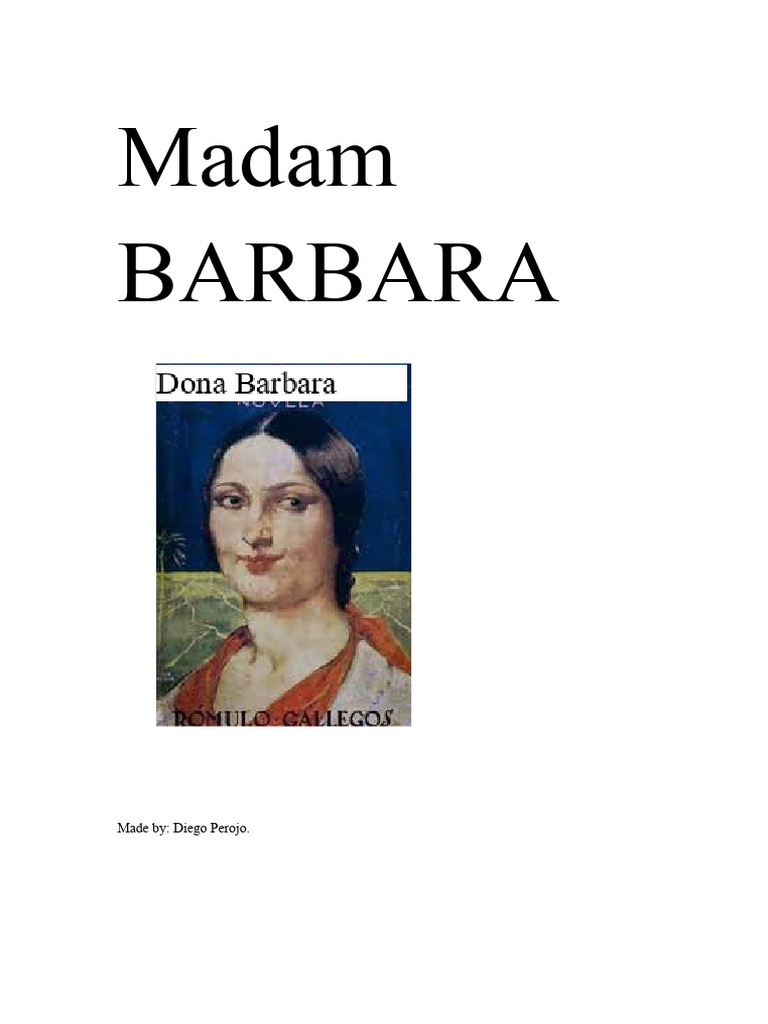 Lady Barbara | PDF