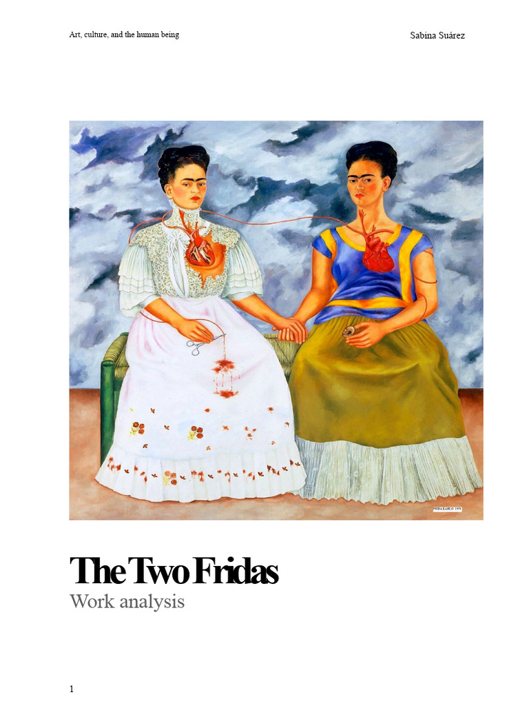 Analysis of The Work The Two Fridas | PDF