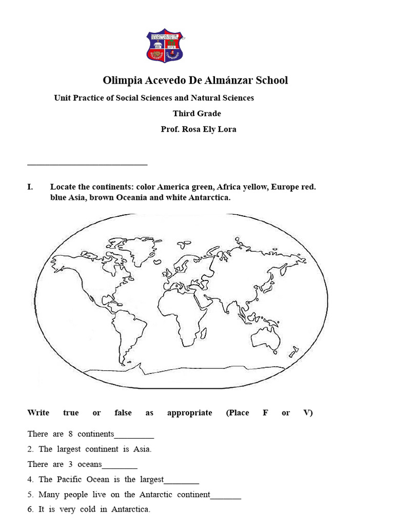 Third Grade Assessment | PDF