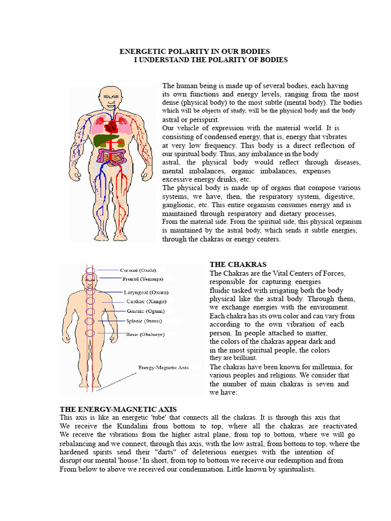 Energetic Polarity in Our Bodies | PDF | Energy (Esotericism) | Aura ...