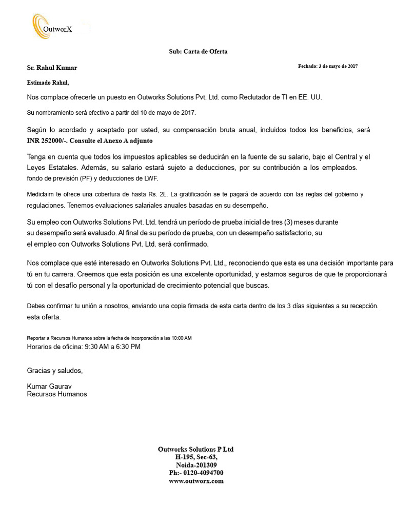 Outworx | PDF