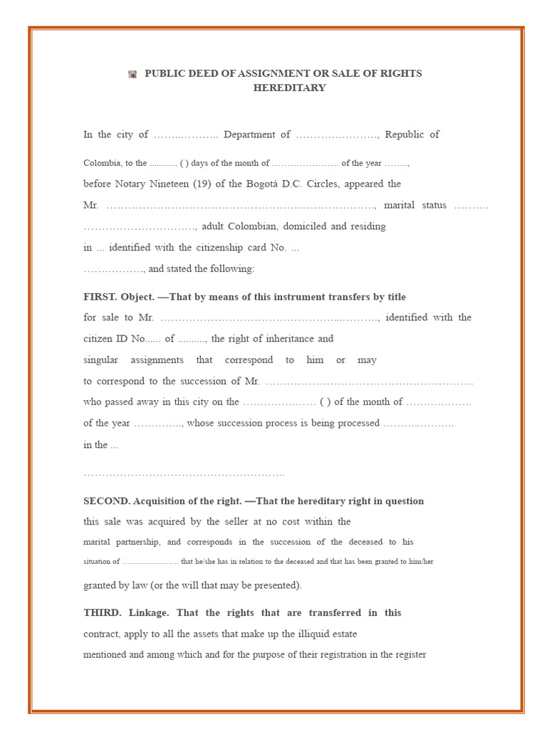 Deed of Extrajudicial Estate Settlement | PDF | Property Law | Civil ...