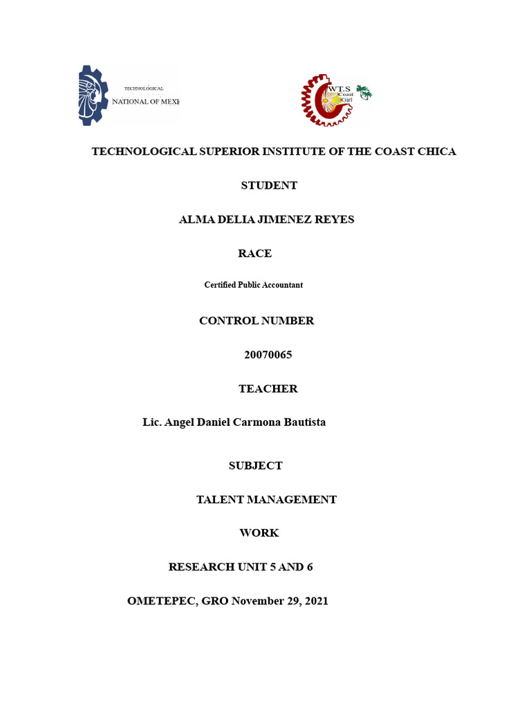 Human Talent Management Units 5 and 6 | PDF | Audit | Performance Appraisal