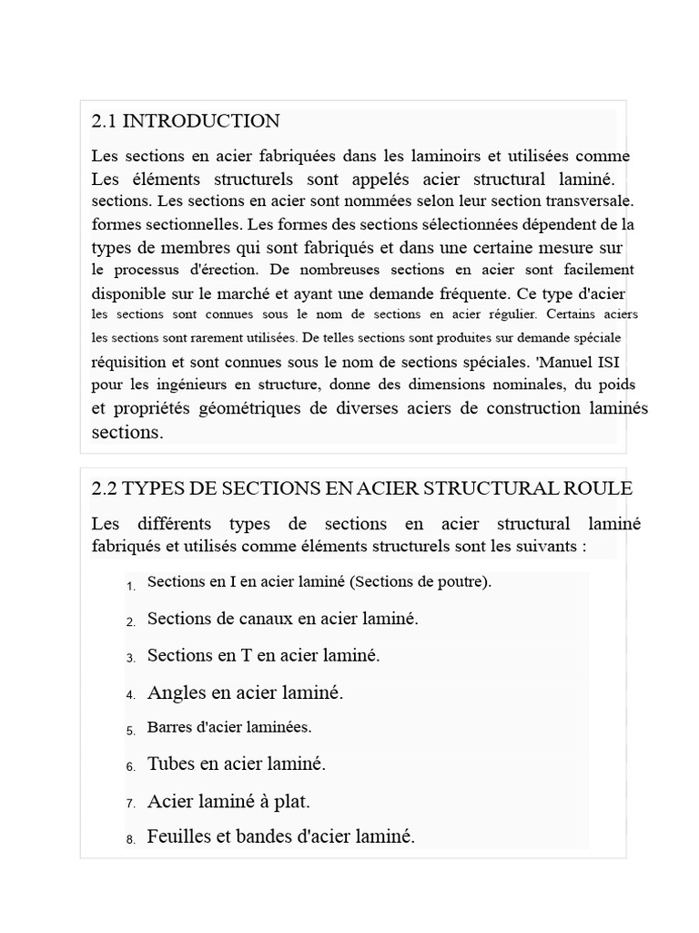 Types et caractéristiques de l'acier laminé | PDF | Acier | Soudage