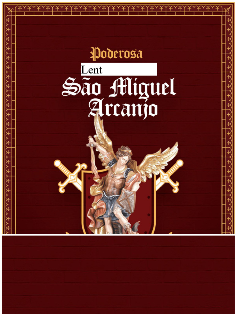 Lent of Saint Michael-1 | PDF | Angel | Michael (Archangel)