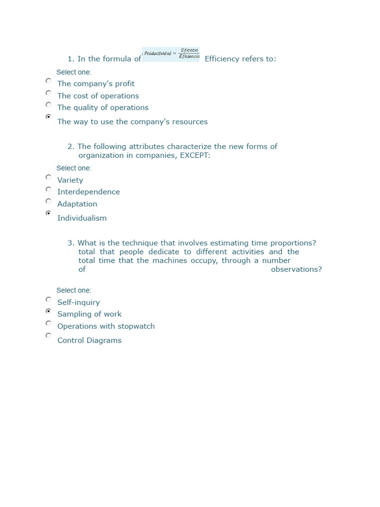 Methods Engineering Week 1 | PDF