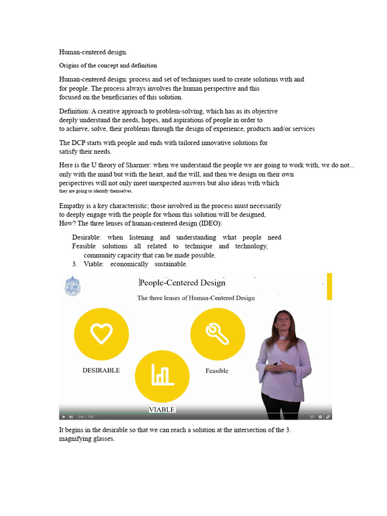 People-Centered Design | PDF | Design | Cognition