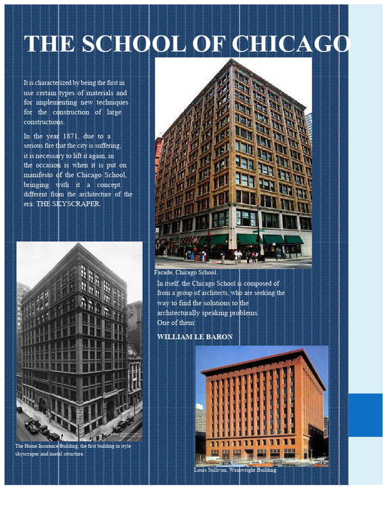 Chicago School | PDF | The Arts | Design