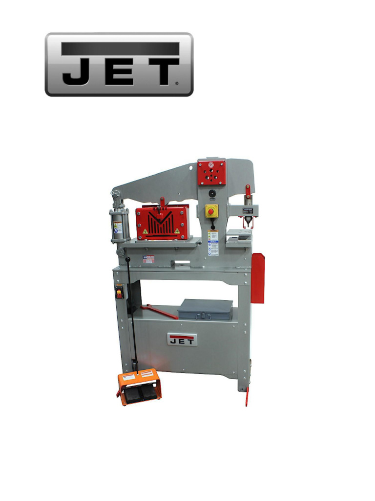 M 756100 JIW 45T Ironworker Edition 2 1217 | PDF | Screw