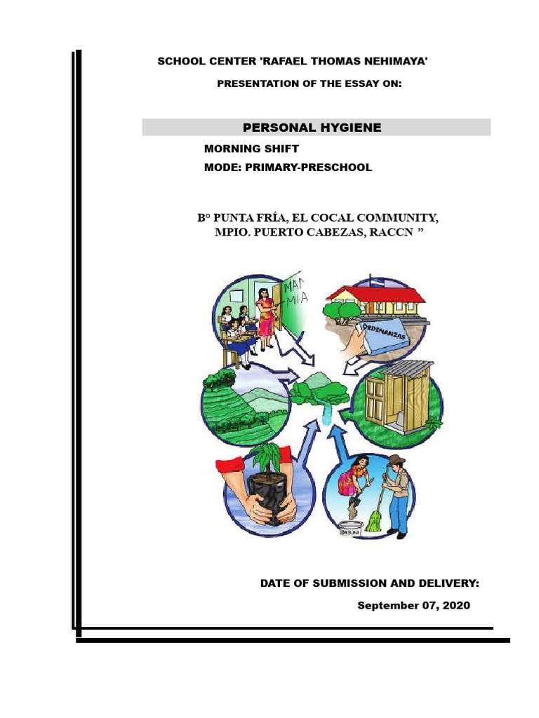 Doc. Essay On Personal Hygiene-September 2020 | PDF | Hygiene | Pathogen