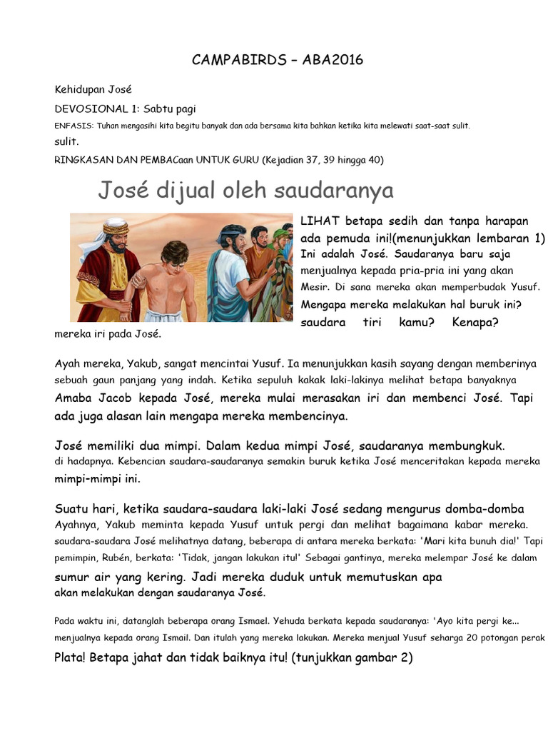 Jose Dan Saudaranya | PDF