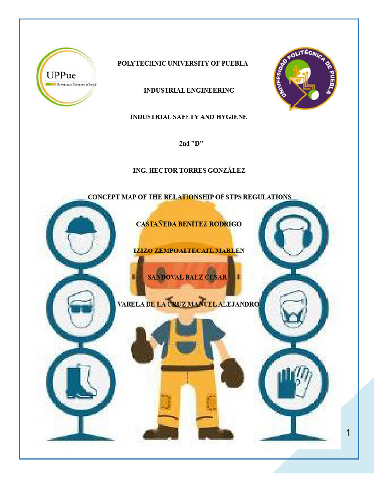 STPS Regulations Concept Map Overview | PDF | Occupational Safety And Health | Safety