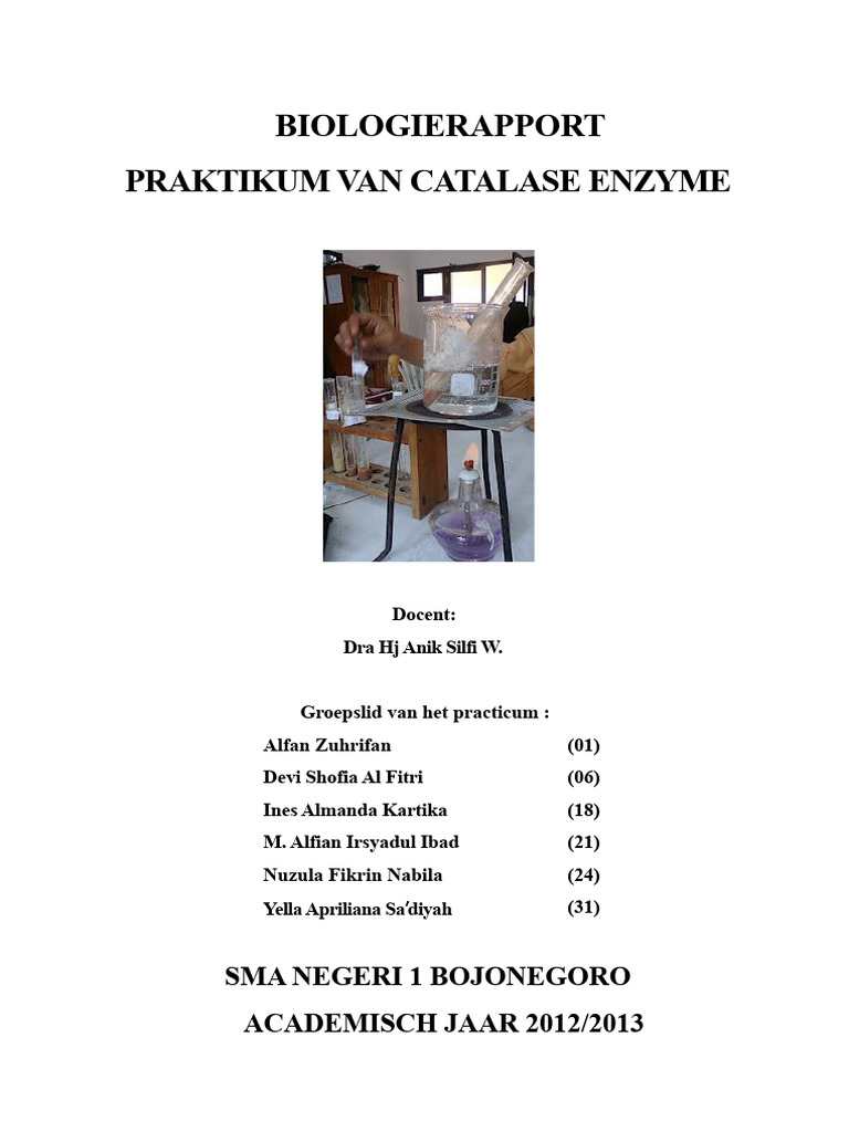 Biologie Rapport | PDF