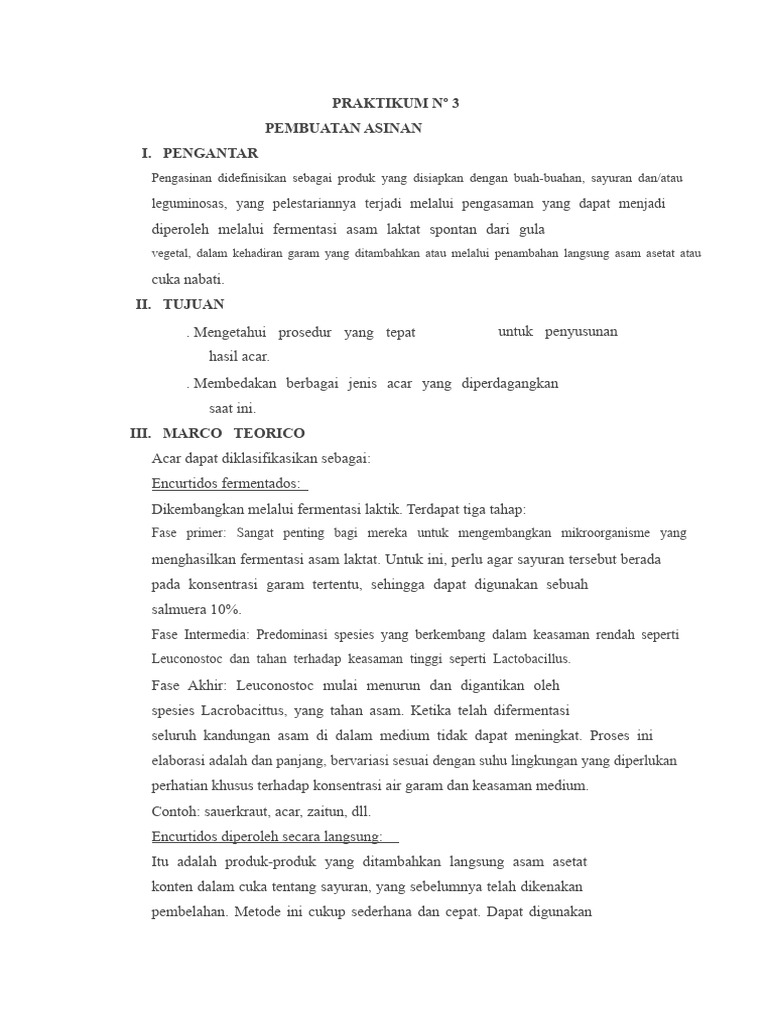 Bawang Merah Dalam Acar (Cuka) | PDF
