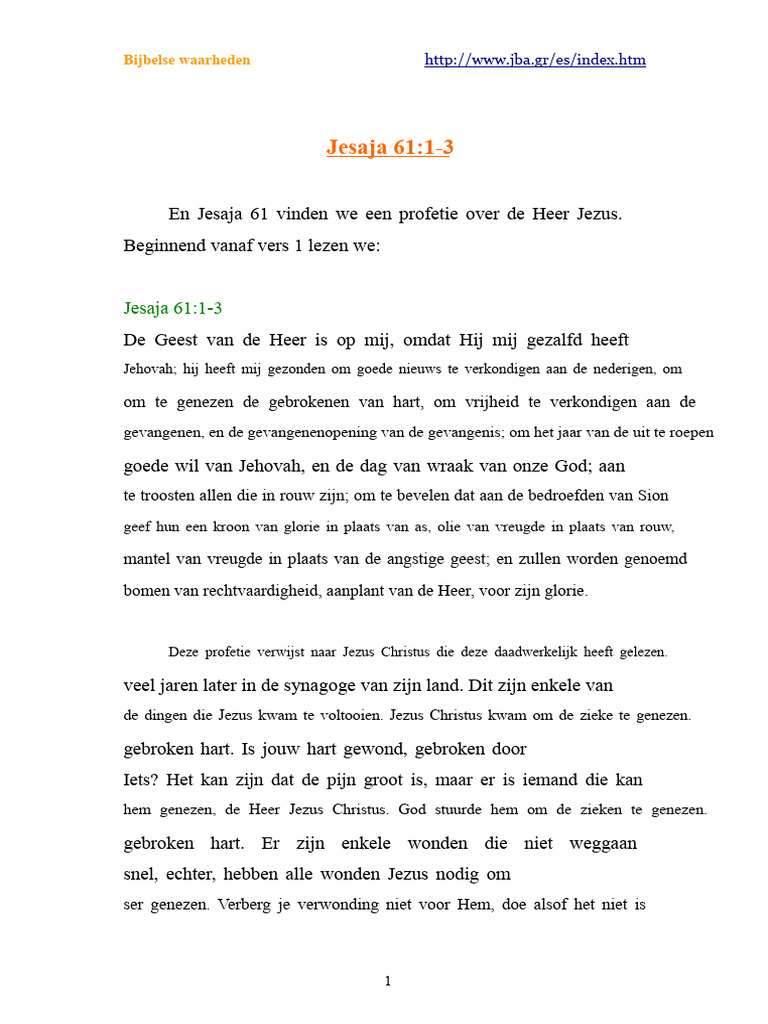 Jesaja 61:1-3 | PDF