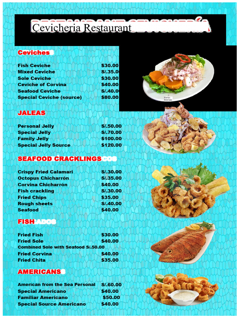 Restaurant Menu | PDF