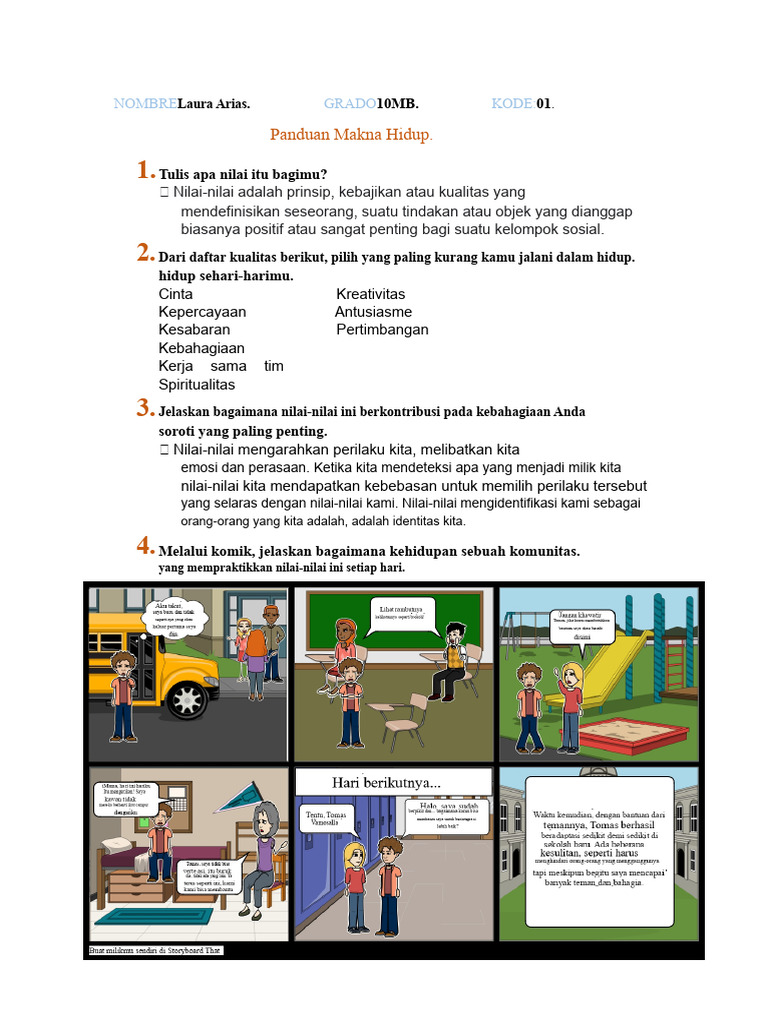 Panduan Arti Hidup - Laura Arias | PDF