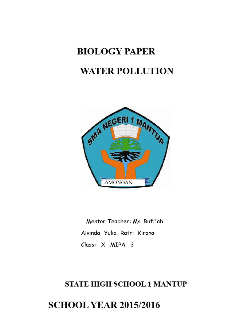 Understanding Water Pollution Issues | PDF | Water | Sewage Treatment