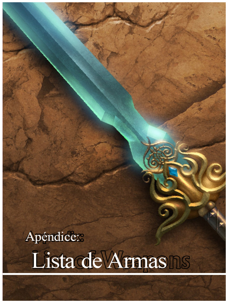 SCION 2e - Arsenal Divino - Lista de Armas | PDF | Munición | Ametralladora
