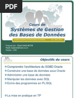 Cours 1 SGBD | PDF | Bases de données | SQL