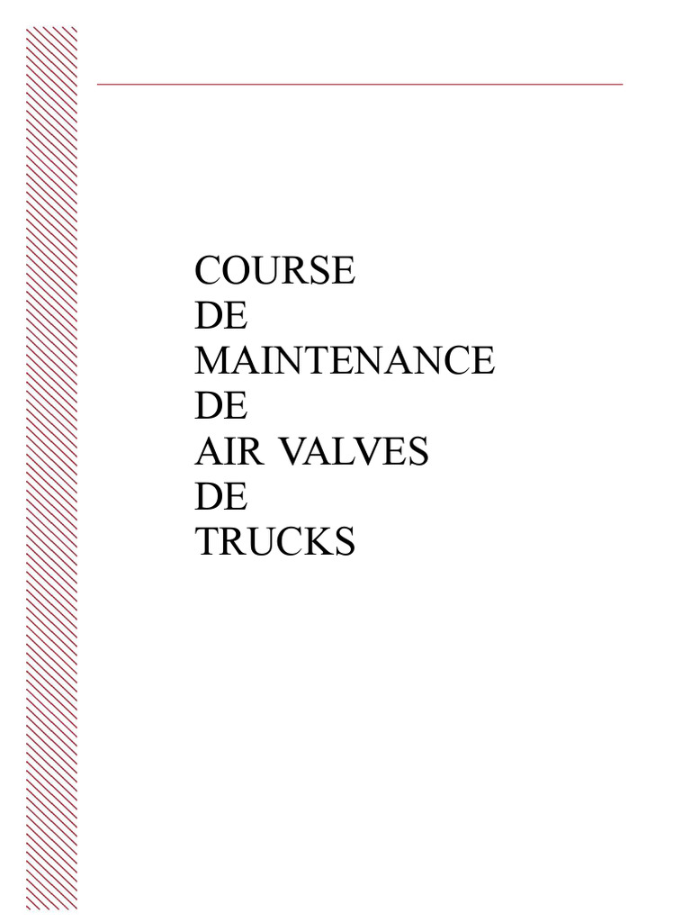 Air Brake System of Truck | PDF | Brake | Anti Lock Braking System