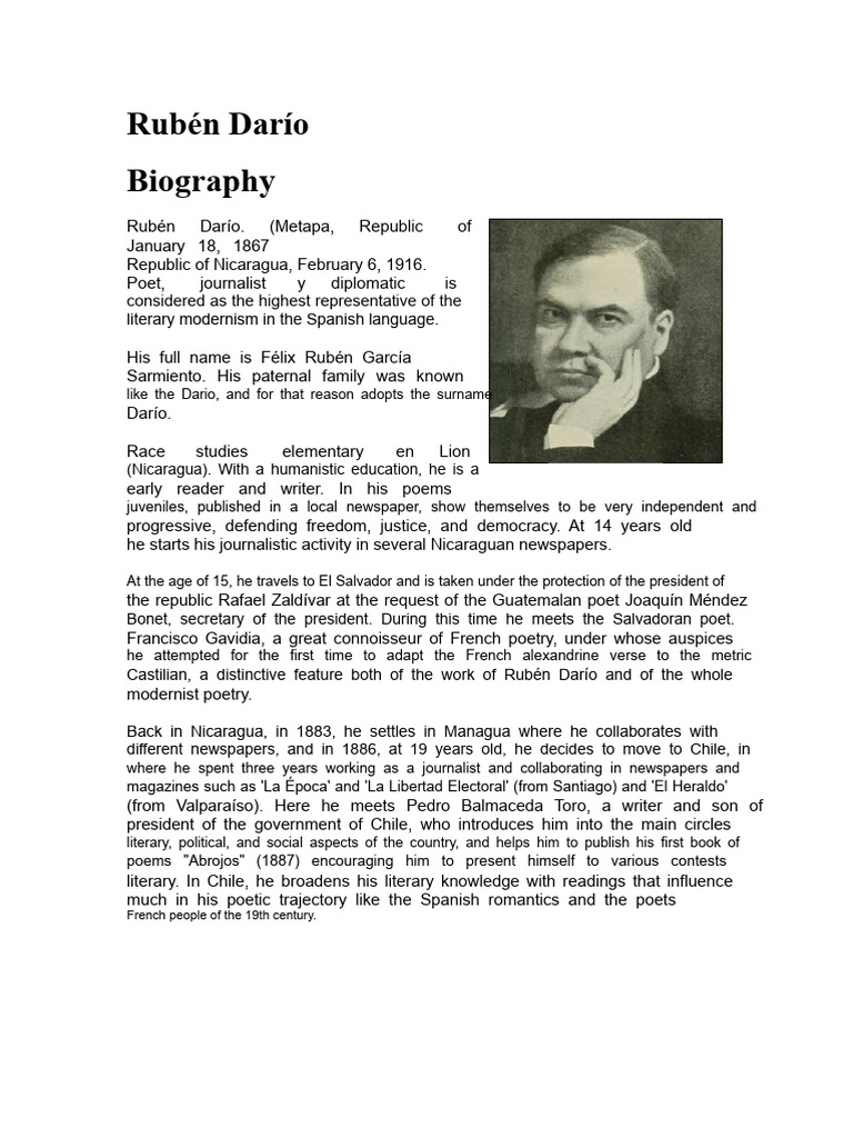 Rubén Darío | PDF