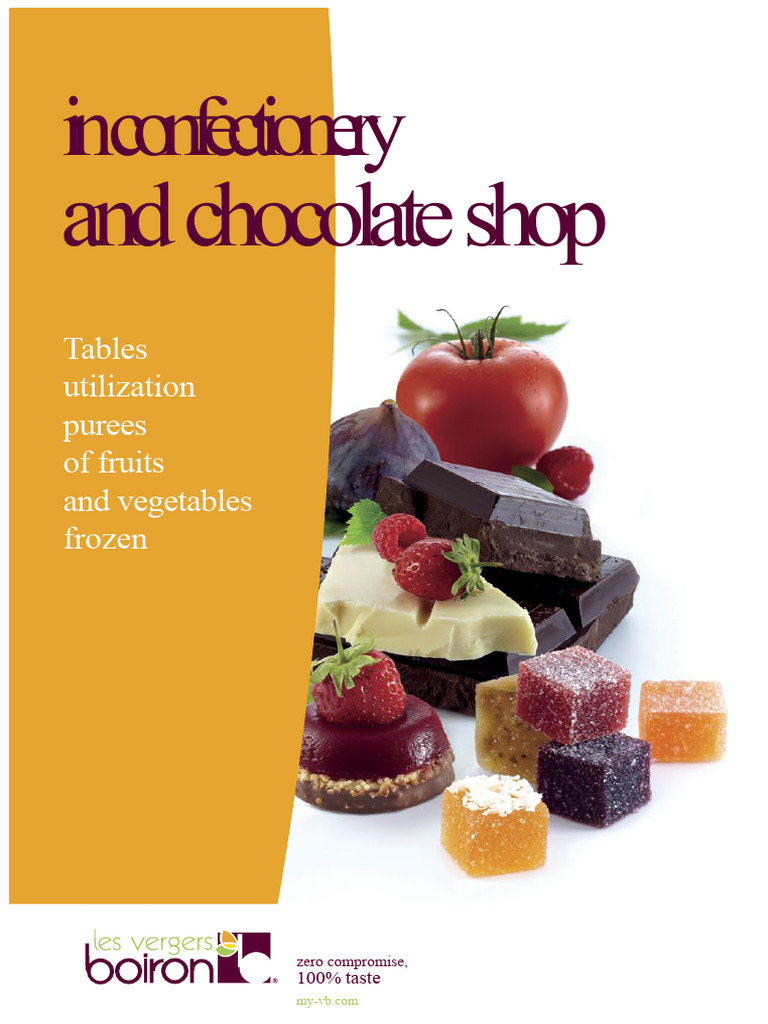 Boiron Caramel Fruit Ganache | PDF | Caramel | Chocolate