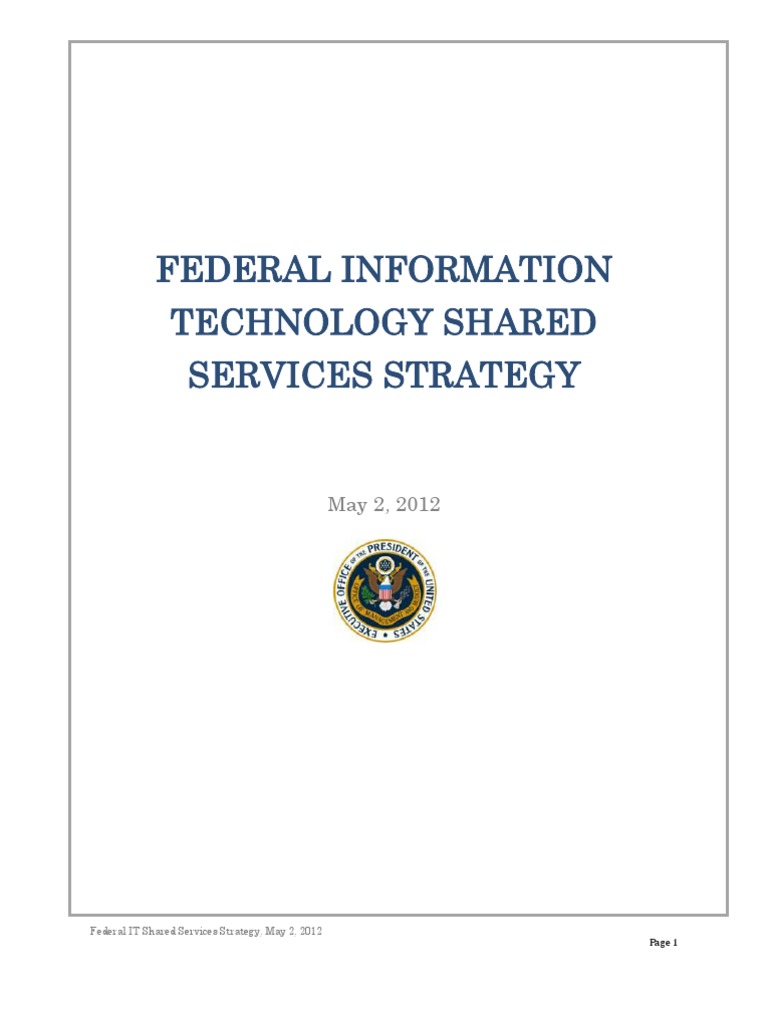 Shared Services Strategy | PDF