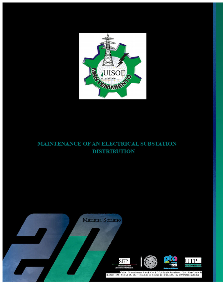 Maintenance of Electrical Substations | PDF | Reliability Engineering ...