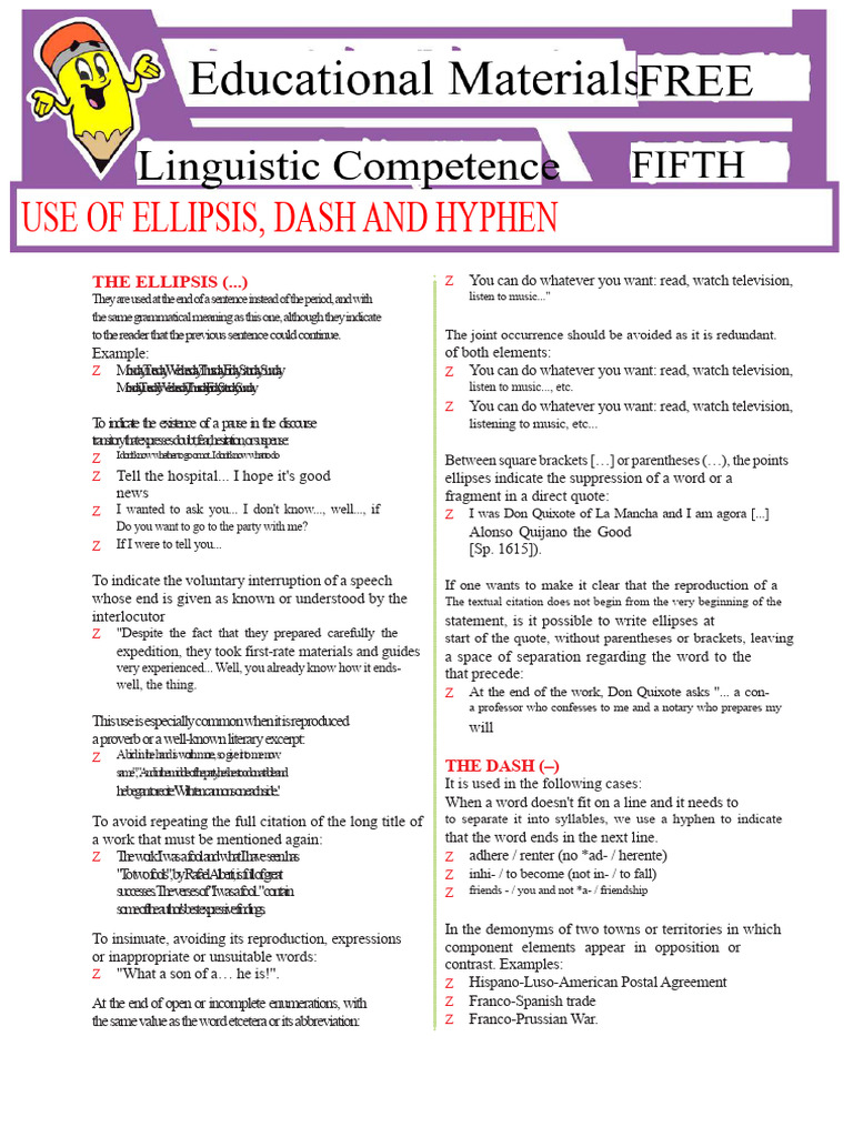 The Ellipsis | PDF | Ellipsis | Language Mechanics