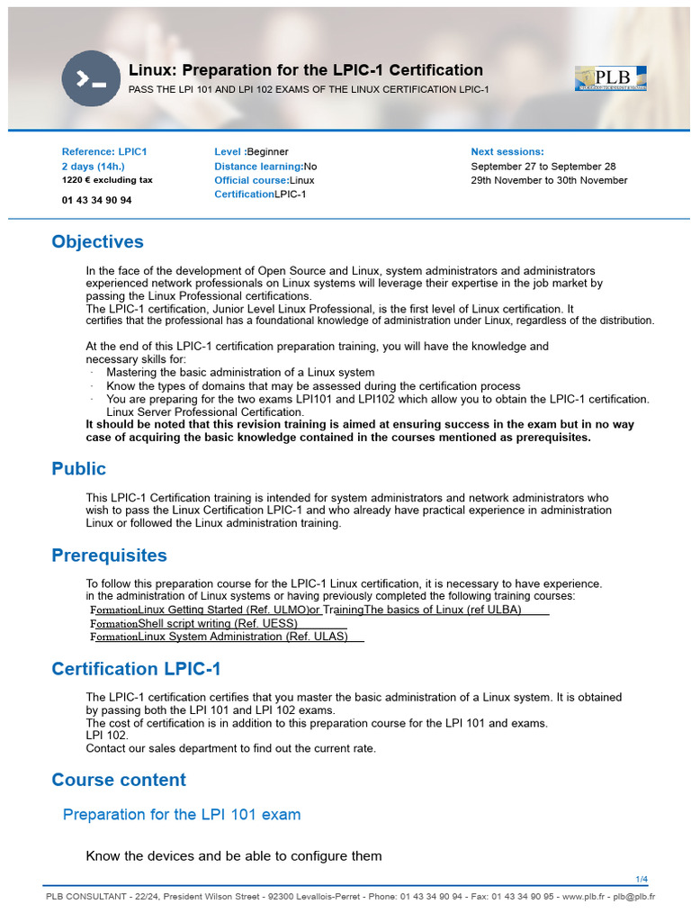 Lpic1 - PLB | PDF | Booting | File System