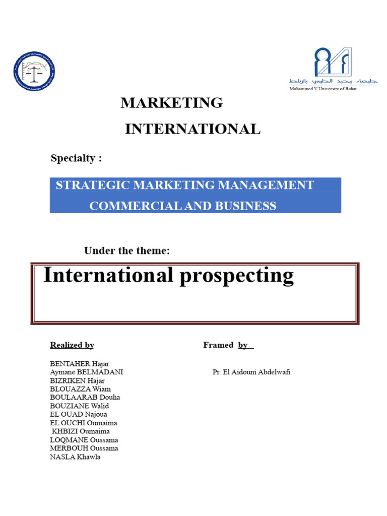 International Prospecting | PDF | Sales | Expense