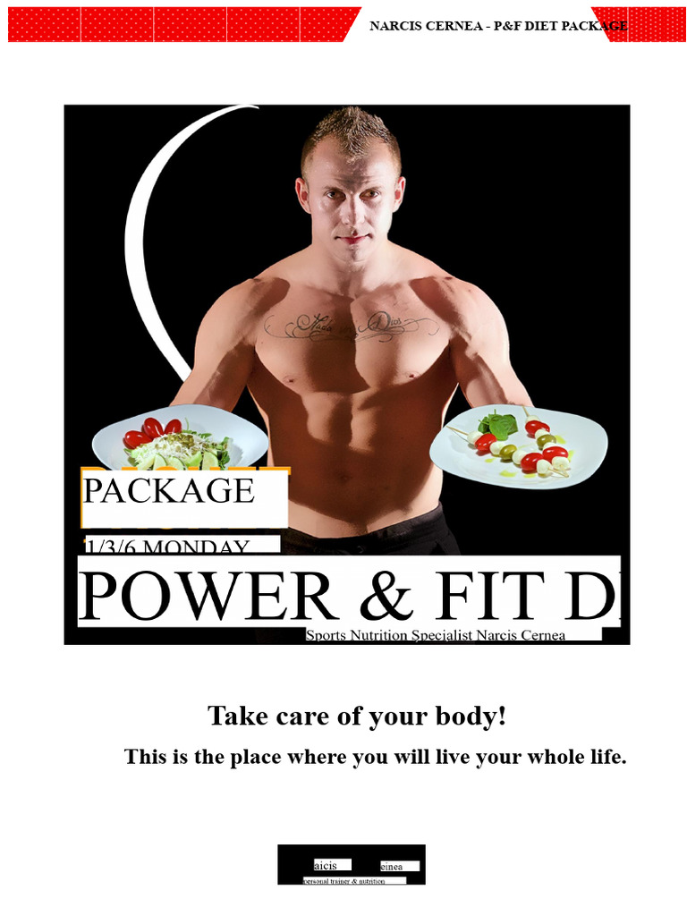 Power & Fit Diet Package Overview | PDF | Dieting | Dill