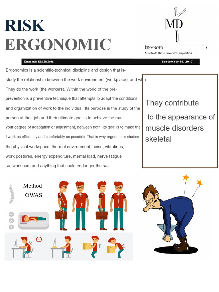 Ergonomic Risk Bulletin | PDF | Workplace