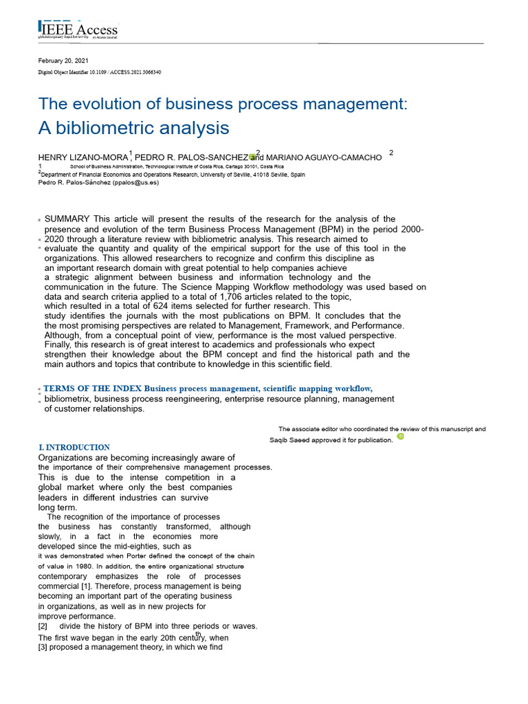 Development of BPM | PDF | Business Process Management | Business Process