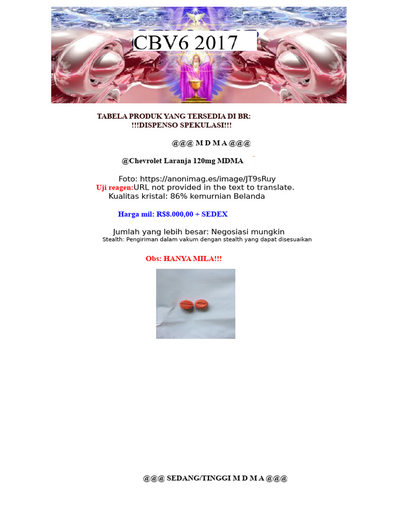 Tabel Harga Produk MDMA dan Lainnya | PDF