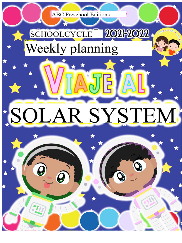 Abc Preschool. Journey To The Solar System | PDF | Eclipse | Solar System