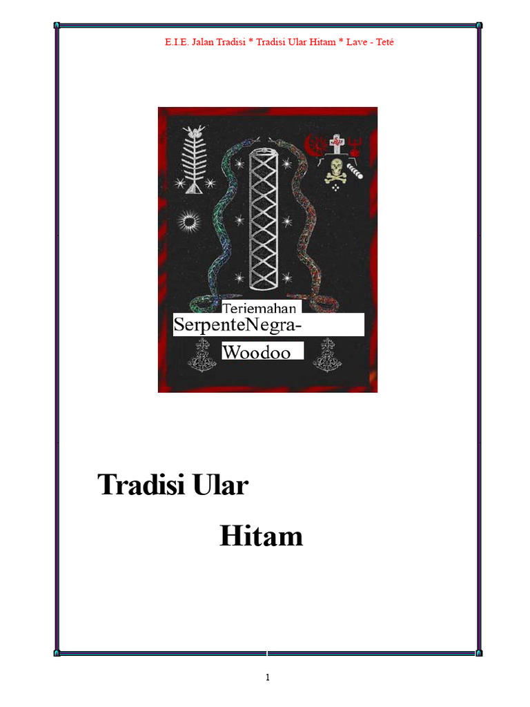 Tradisi Ular Hitam 05 - KUIL GUEDHÉ PDF | PDF