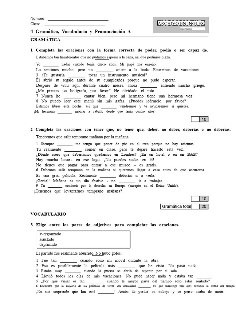 Ejercicios de Práctica EIC 3 Unidad 4 | PDF