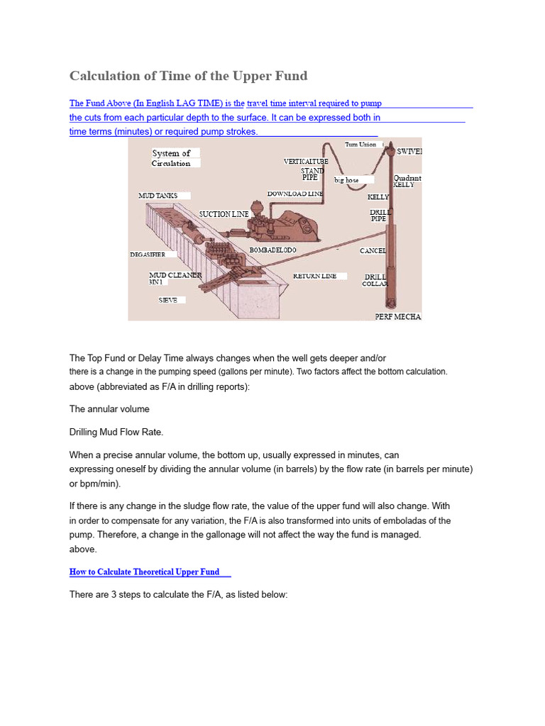 Calculation of Time From Top To Bottom | PDF