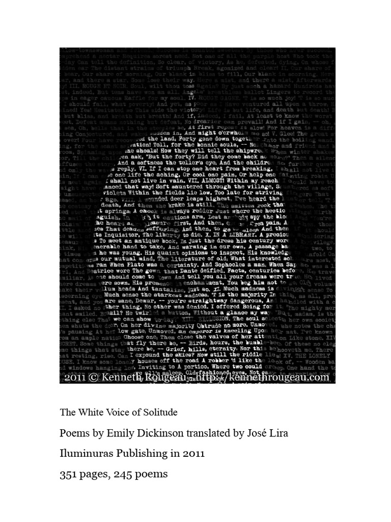 Dickinson's Poems Translated by Lira | PDF