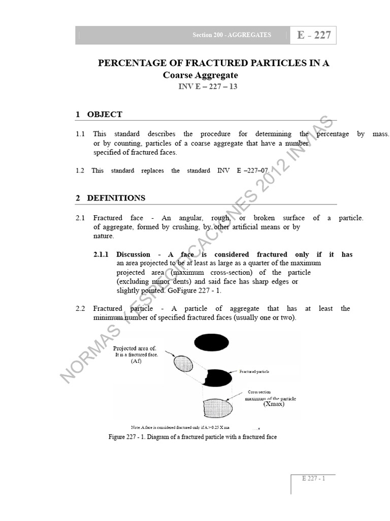 Percentage of Fractured Faces in Aggregates | PDF | Fracture | Sampling ...