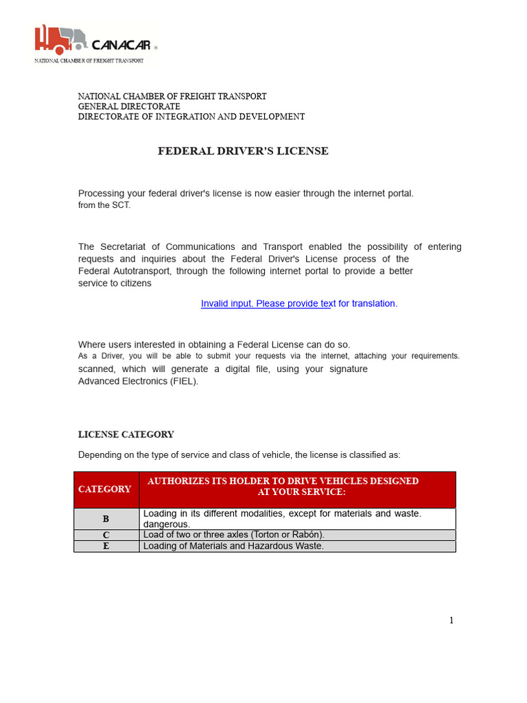 Federal Driver's License PDF | PDF | Driver's License | Identity Document
