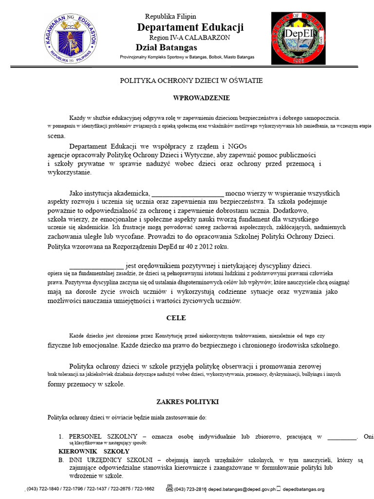 Szkolne CPP | PDF